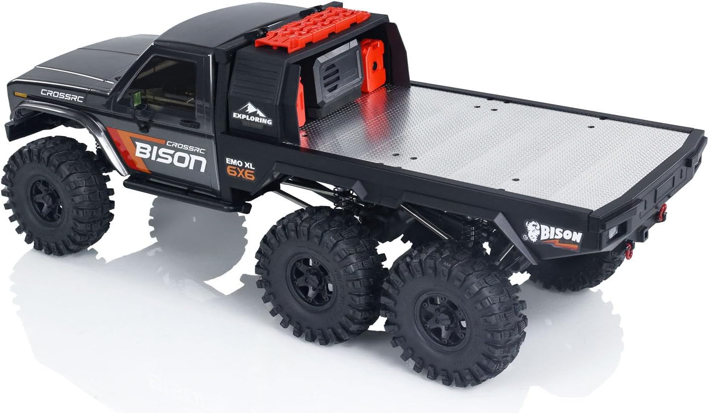 Crawler EMO XL 1/8 RTR Kit 6x6 Deep Grey Cross RC - smartmodelismo.pt